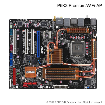Nueva Asus P5K3 con memoria ram onboard | Red Adictos